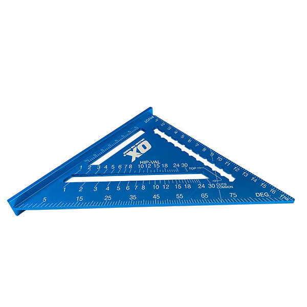 Ox Pro 180mm Aluminium Rafter Square - Metric Only