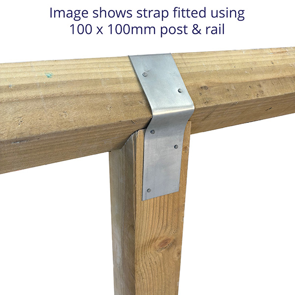 75mm Knee Rail Straps | Bendrey Bros Ltd